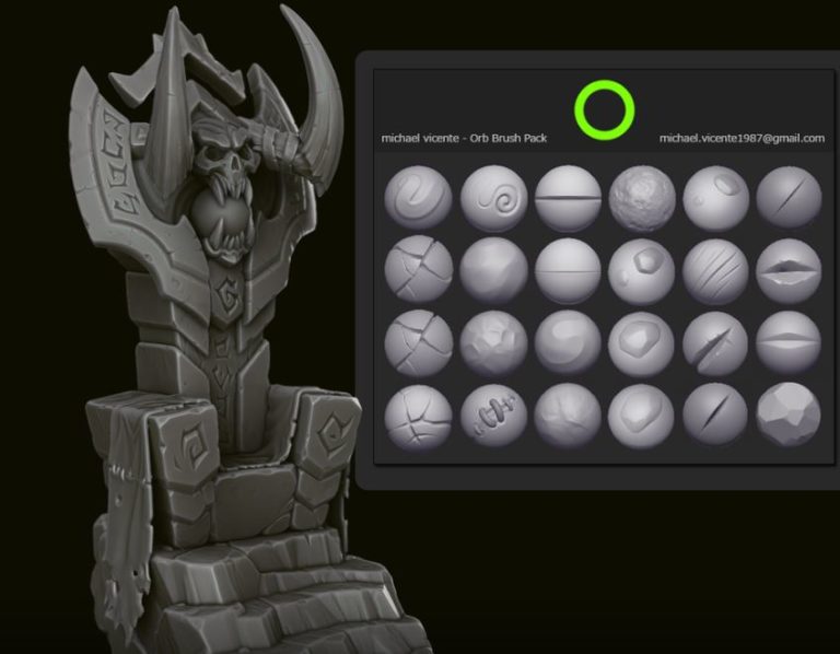 【オススメ無料】ZBrushのカスタムブラシ11選！プロレベルのブラシで制作の質を上げよう | シジストラボ